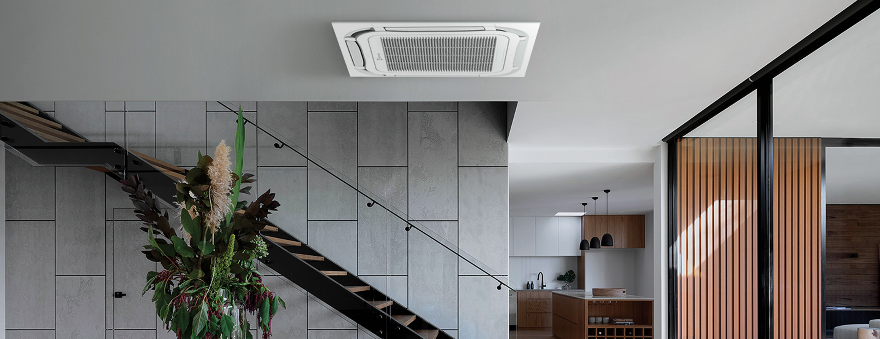 Cassette inverter split systems